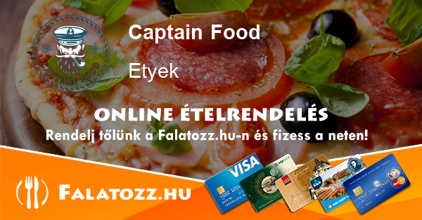 Captain Food Etyek – ételrendelés – Falatozz.hu